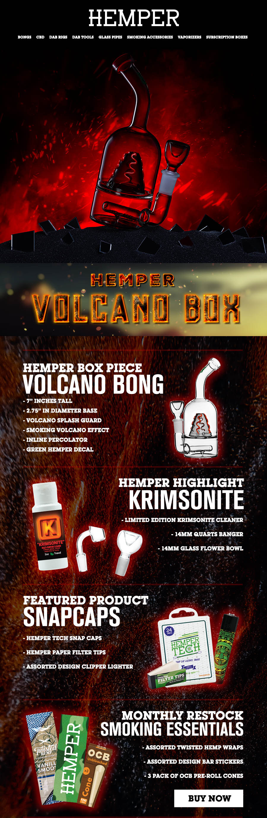 Hemper: ERUPTION!!! Volcano Box Now Available! | Milled