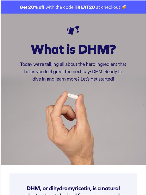 Cheers: What is DHM, and how does it work? + Get 20% off! | Milled