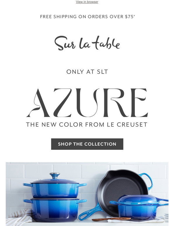 Sur La Table: NEW Le Creuset Azure Blueonly at SLT. | Milled