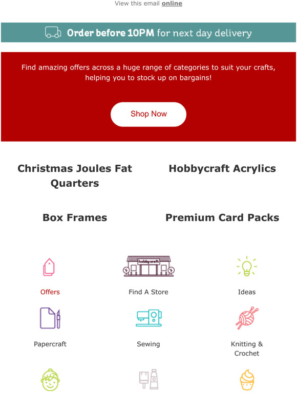 Hobbycraft: Discover our latest offers across a huge range of ...