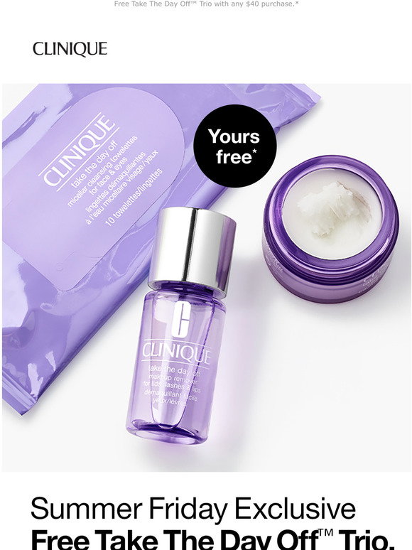 Clinique Email Newsletters: Shop Sales, Discounts, and Coupon Codes
