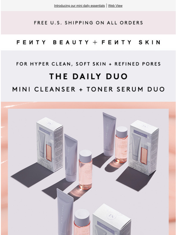 Fenty Beauty: NEW! Meet the Fenty Skin Minis | Milled