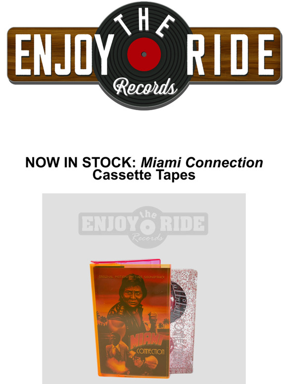 Enjoy The Ride Records: NOW IN STOCK: Miami Connection Cassette Tapes ...