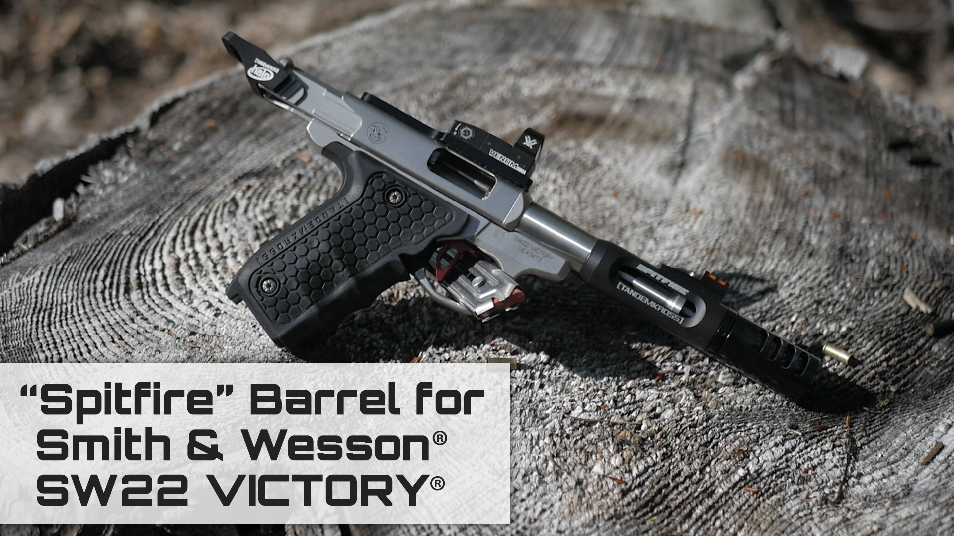 Tandemkross: NEW! SPITFIRE BARREL for S&W SW22 VICTORY | Milled