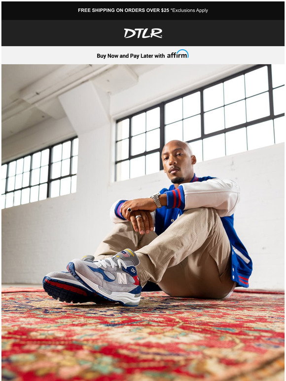 DTLR (Down Town Locker Room): Exclusive NB 992 'Varsity' | Milled