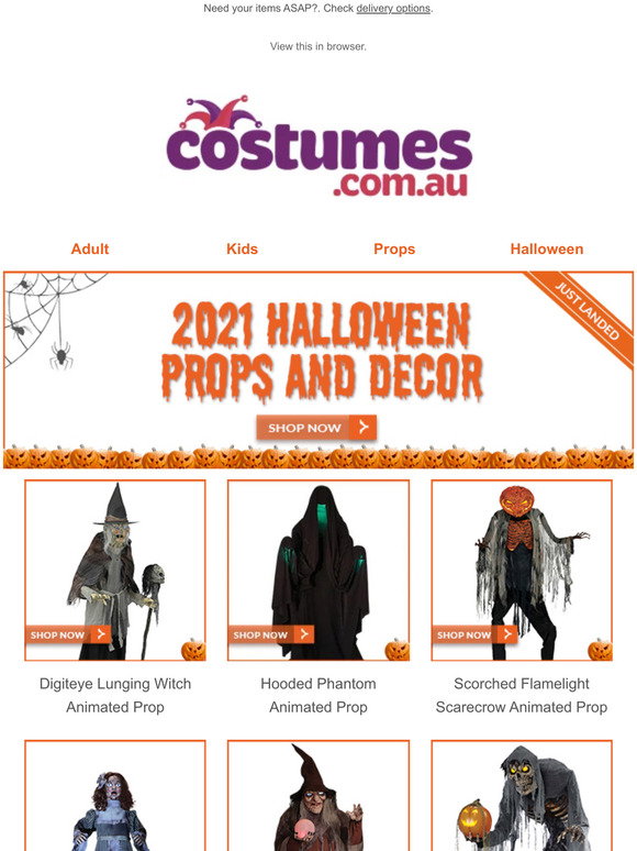 Costumes: PROPS ALERT: New 2021 Halloween props have arrived! | Milled