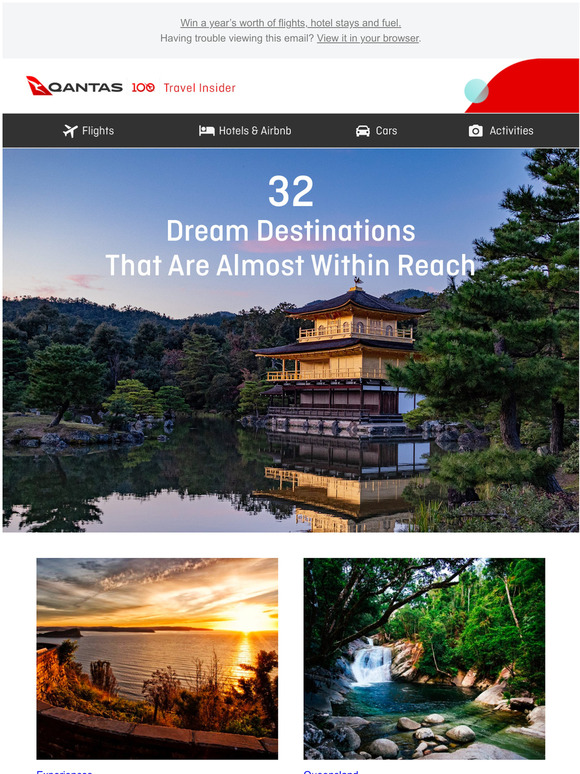 Qantas: 32 Dream Destinations That Are Almost Within Reach | Milled