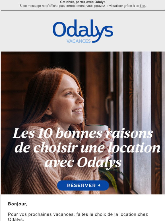Odalys Vacances: Les 10 bonnes raisons de partir avec Odalys | Milled