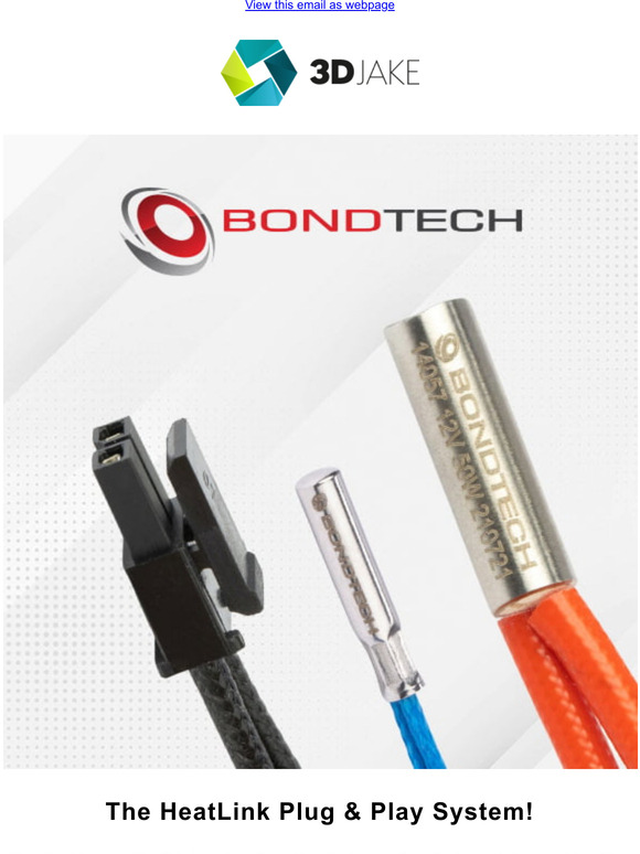 3DJake: * NEW: The Bondtech Heatlink System! * | Milled