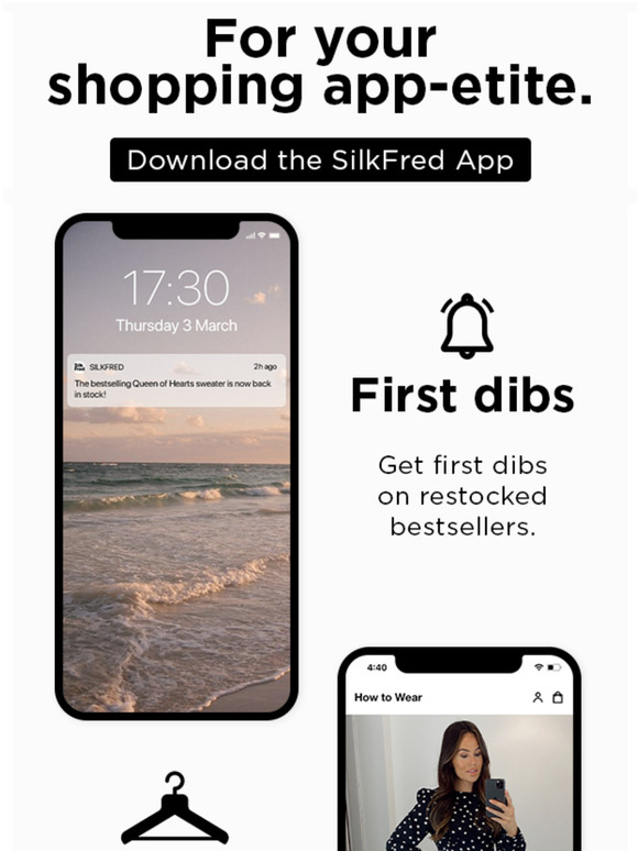 silkfred.com: Im obsessed with the SF app! | Milled