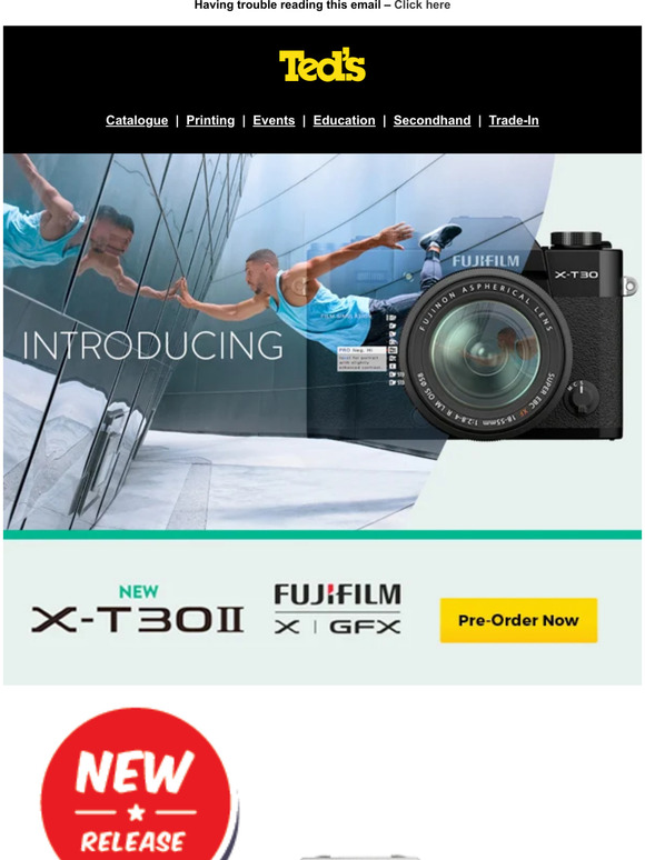 Ted's Cameras: Pre-Order The New Fujifilm Releases! | Milled