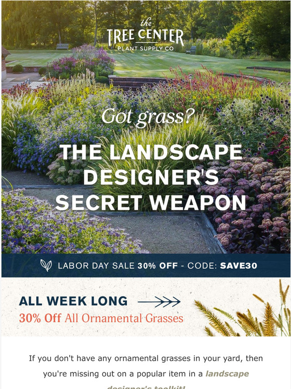 The Tree Center: Got grass? | Milled