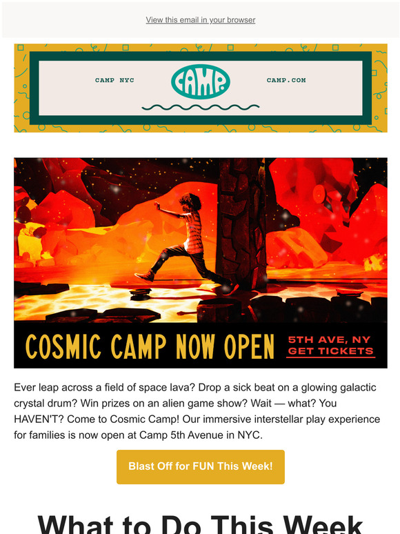 CAMP: Wanna Meet an Alien Game Show Host? | Milled