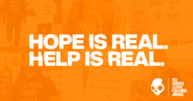 Skullcandy: Hope is real. Help is real. | Milled