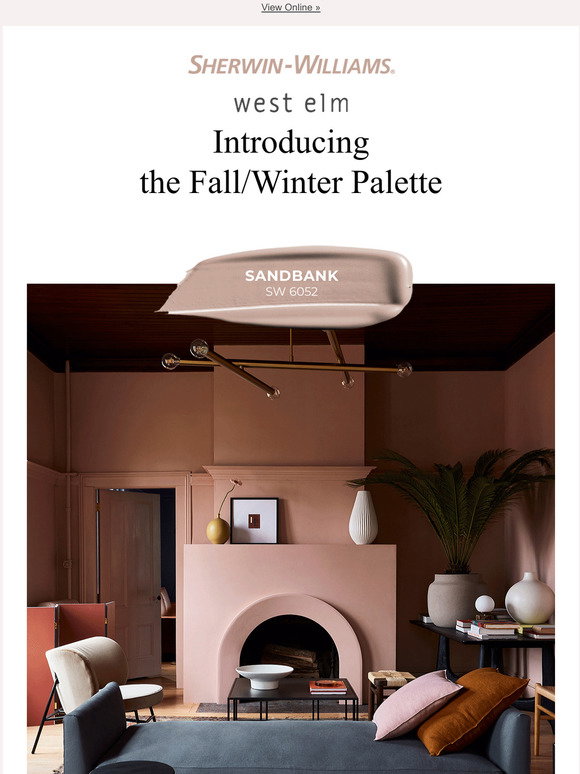 Sherwin-Williams: New Season, New West Elm Palette | Milled