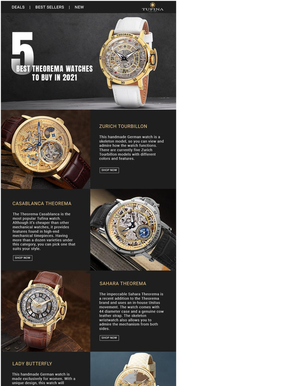 Tufina: 5 Best Theorema Watches 2021 | Milled