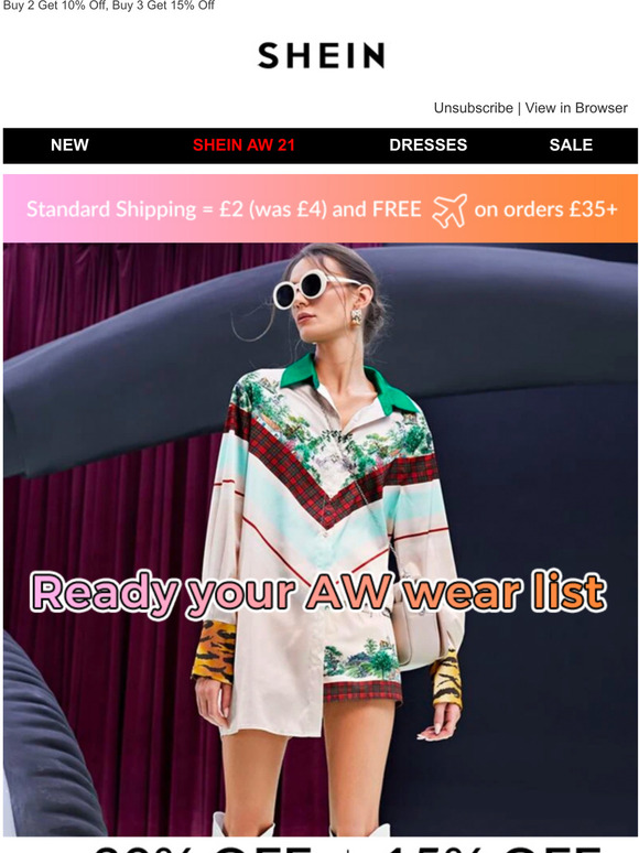 SHEIN: Did you notice? New styles here | Milled