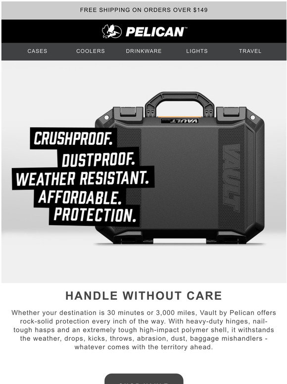 Pelican Products: Vault by Pelican - Rugged Protection at an Affordable ...