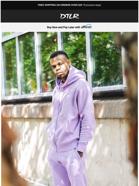 DTLR: Fresh Fleece | New Men's Styles | Milled