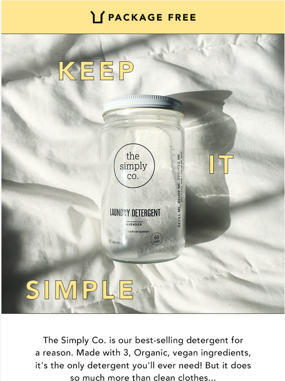 Package Free Shop: Hidden Uses of The Simply Co! | Milled