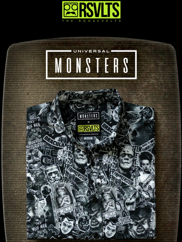 RSVLTS: Universal Monsters x RSVLTS is ALIIIVE! | Milled