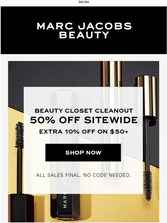 Marc Jacobs Beauty Email Newsletters: Shop Sales, Discounts, and Coupon ...
