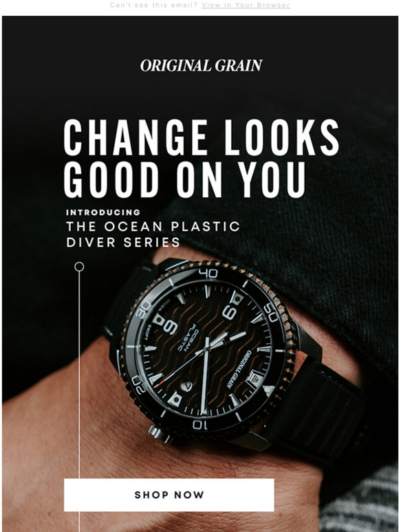 Original Grain: Introducing: The Ocean Plastic Diver Series | Milled