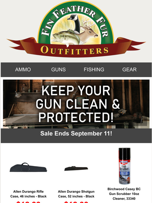 Fin Feather Fur Outfitters: Keep Your Gun Clean & Protected! | Milled