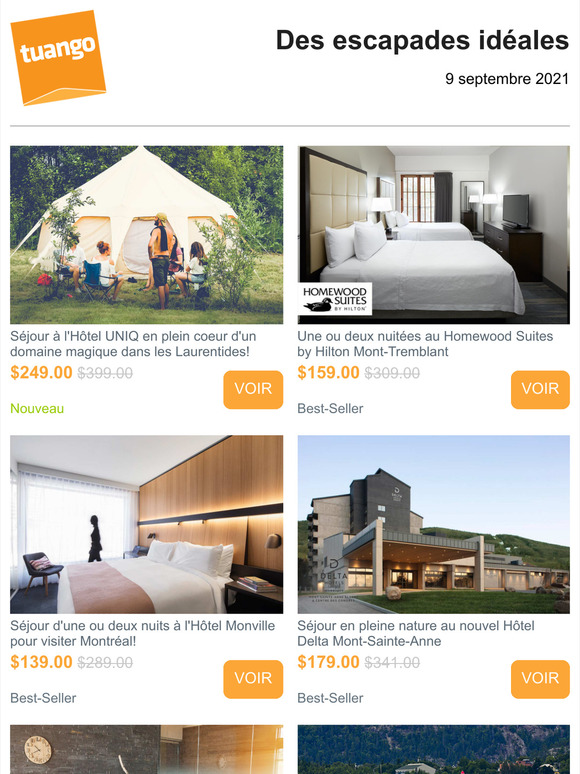 Tuango: Prparez les valises pour votre escapade! | Milled