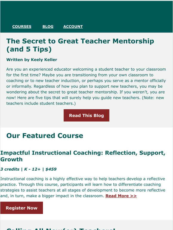 Learners Edge: 5 Tips to a Great Teacher Mentorship | Milled