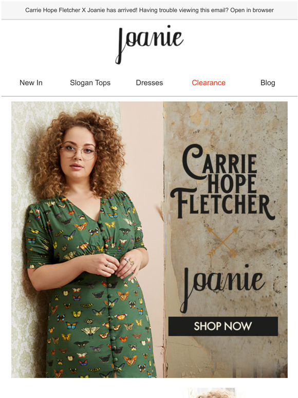 Joanie Clothing: Showtime! Meet The Collaboration Collection | Milled