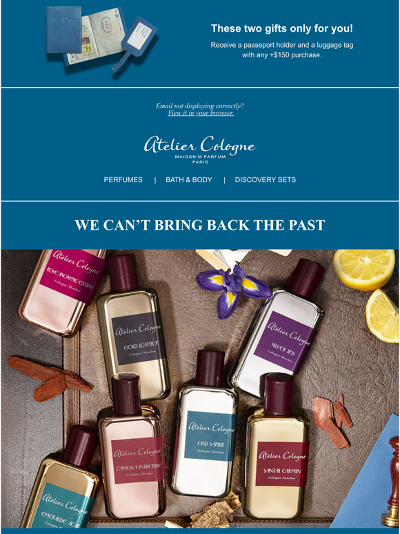 Atelier Cologne: Discover our mythical products | The Archives | Milled