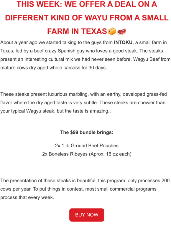 Meat N' Bone: The Intoku Akaushi Dry Aged Wagyu Bundle | Milled