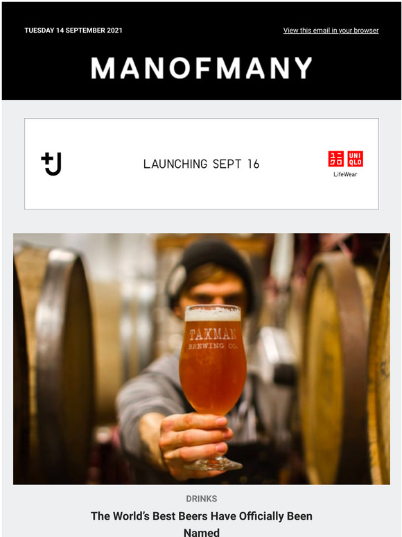 Man of Many: The Worlds Best Beers Have Officially Been Named & more ...