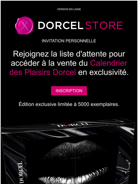 Dorcel: Invitation personnelle | Milled