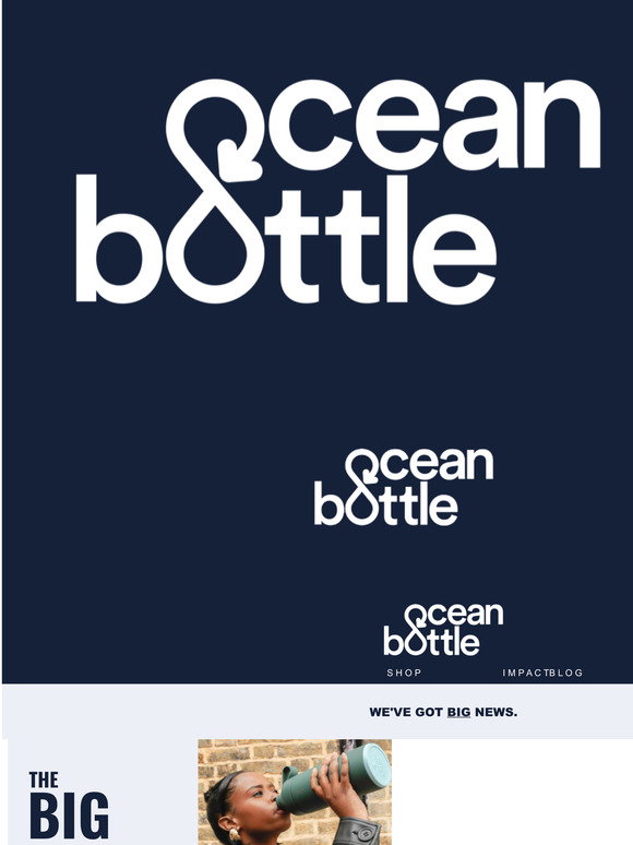 Ocean Bottle: Get first access to the Big Ocean Bottle | Milled