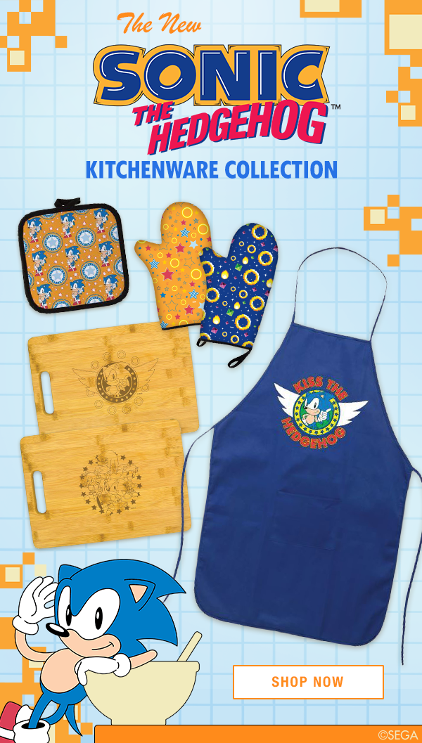 SEGA Shop: Shop Sonic Kitchenware in Our New Collection! | Milled