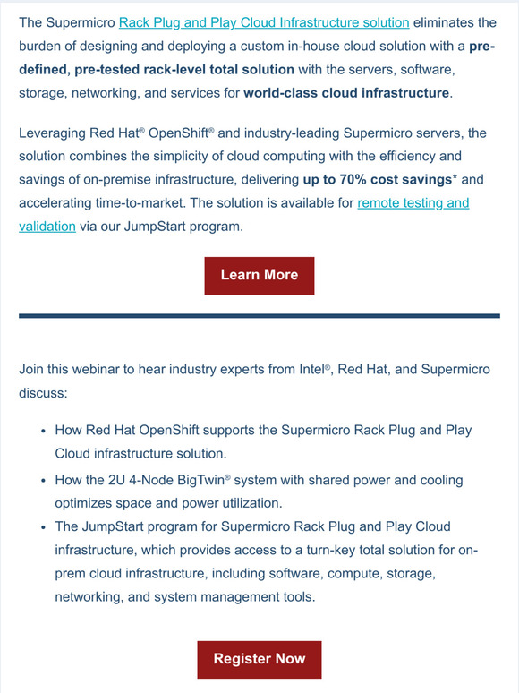Supermicro: Introducing Supermicro Rack Plug and Play Infrastructure ...