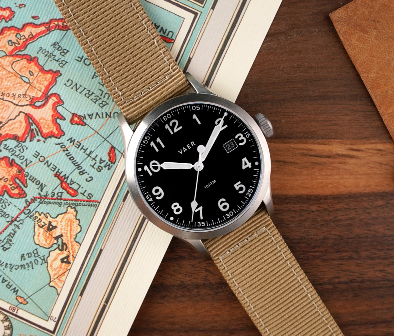 Vaer Watches: Introducing the New S3/S5 Calendar Field Watch | Milled