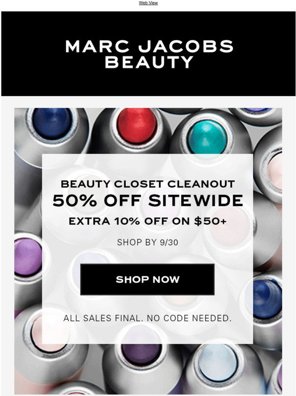 Marc Jacobs Beauty Email Newsletters: Shop Sales, Discounts, and Coupon ...