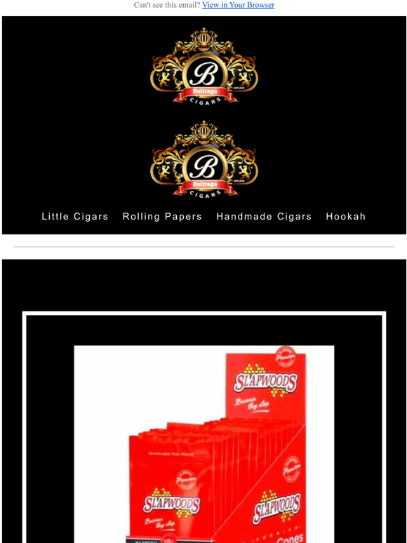 Buitrago Cigars: Slapwoods Natural Leaf Cones First of its kind | Milled