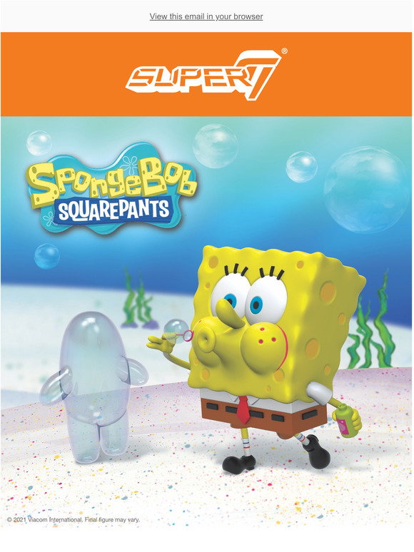 Super7: SpongeBob SquarePants ULTIMATES! | Milled