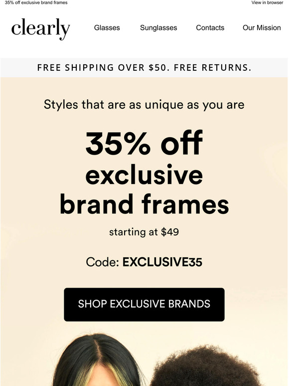 Clearly Contacts: Frames that are as unique as you are | Milled