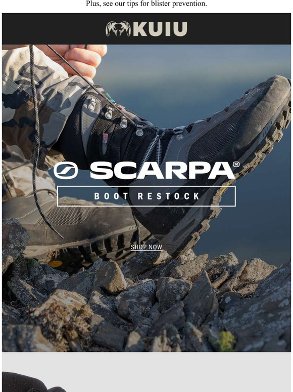 KUIU: Scarpa Boots Are Back | Milled
