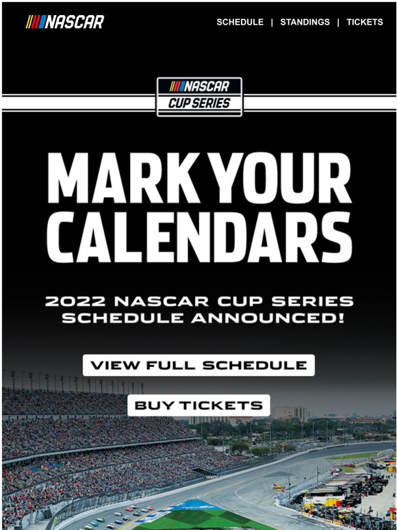 NASCAR: 2022 NASCAR Schedule Announced | Milled