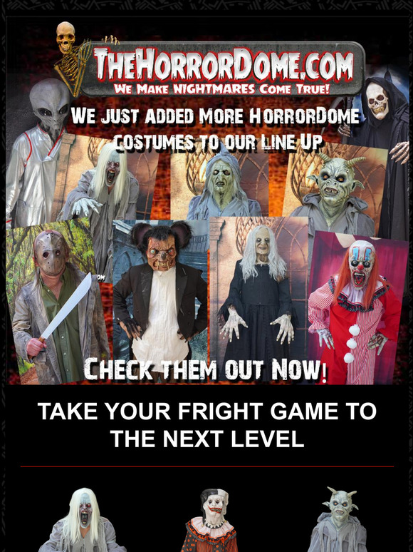 The Horror Dome: The Creepiest Halloween Props from TheHorrorDome.com ...