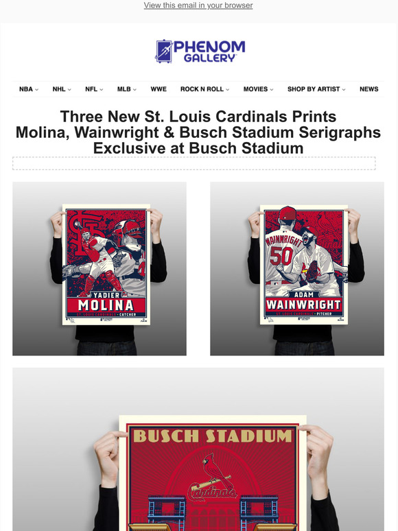 Phenom Gallery: Three New St. Louis Cardinals Prints Now Available at ...