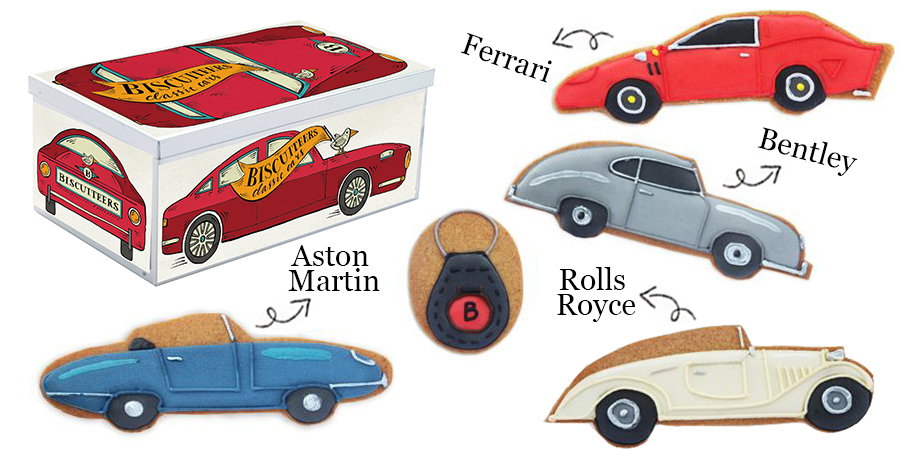 Biscuiteers: Celebrate Goodwood with 10% off our classic cars ...
