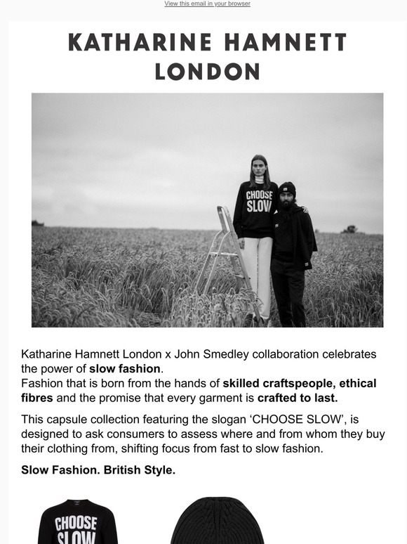 Katharine Hamnett: INTRODUCING: JOHN SMEDLEY X KHL capsule collection ...