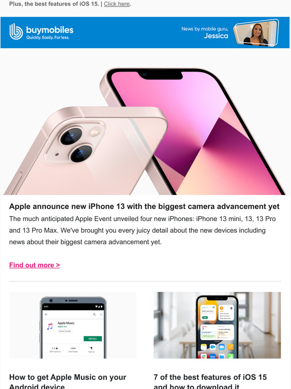 Buymobiles: News: Apple unveil four new incredible iPhones. | Milled